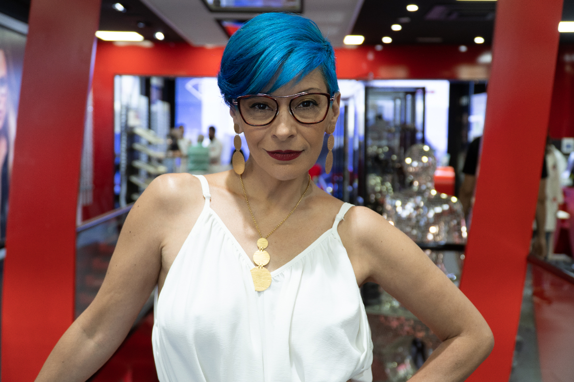 Wanda Stuart fez uma descoberta importante numa consulta na nossa ótica ...